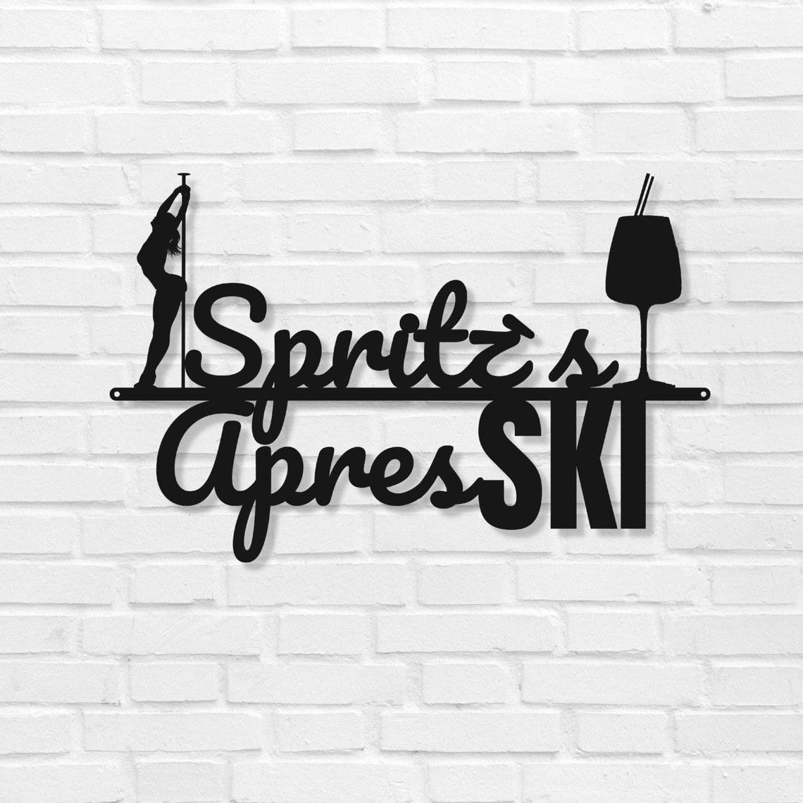 Custom Apres Ski Sign Ski Sign Metal Ski Lodge Ski House - Etsy