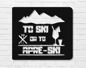 Funny Apres Ski Sign - Etsy