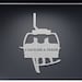 Custom Ski Lift Ski Sign Personalized Name Chairlift Metal - Etsy