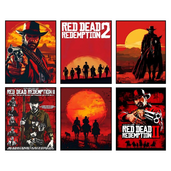 Rdr2 Poster - Etsy