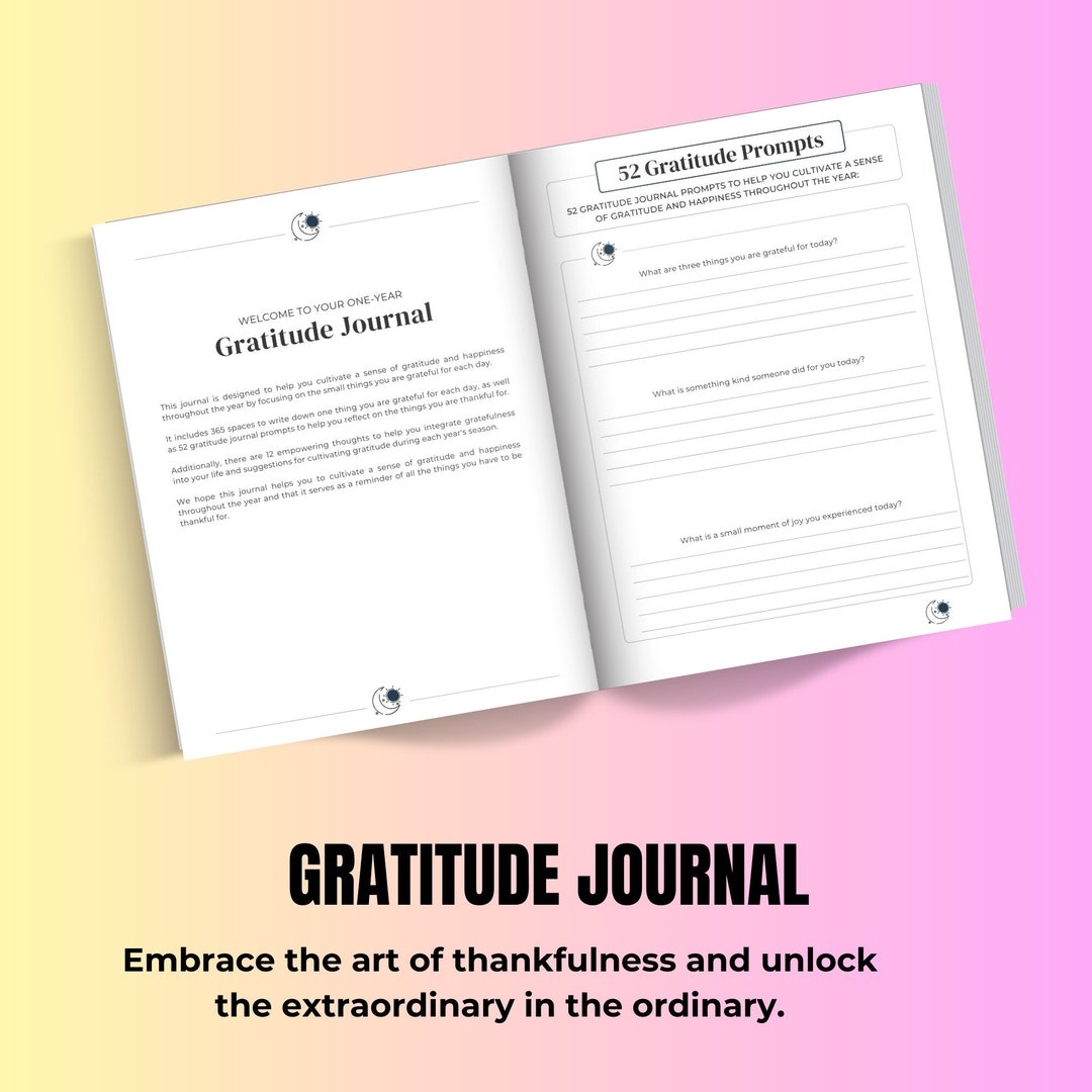 Gratitude Journal - Etsy Australia