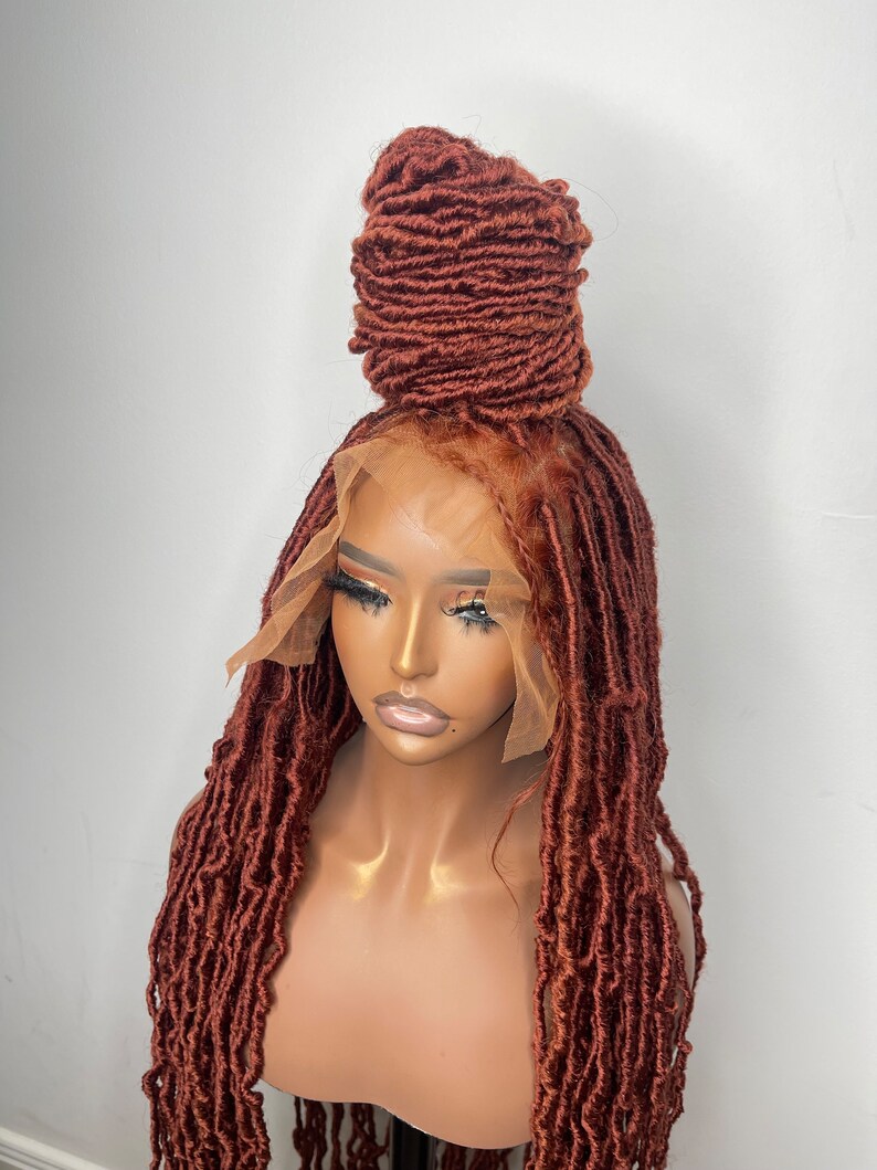 Ready to Ship Loc Braid Wig, Butterfly Locs Braids, Locs, Hairstyles ...
