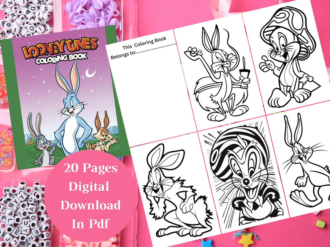 Animaniacs Coloring Book Printable Kids Activity With Yakko, Wakko, Dot ...