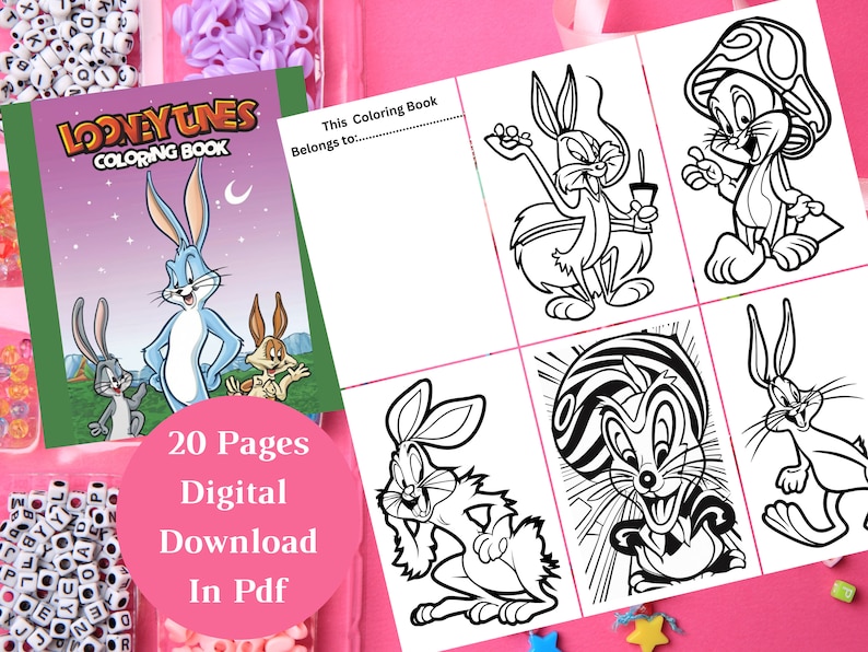 Animaniacs Coloring Book Printable Kids Activity With Yakko, Wakko, Dot ...