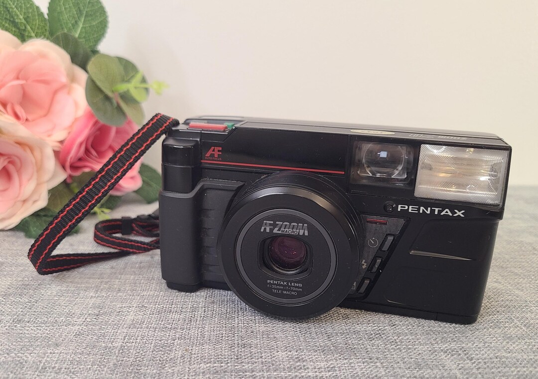 Vintage PENTAX 35MM AF Zoom 70mm Flash Point & Shoot Camera, for Parts ...
