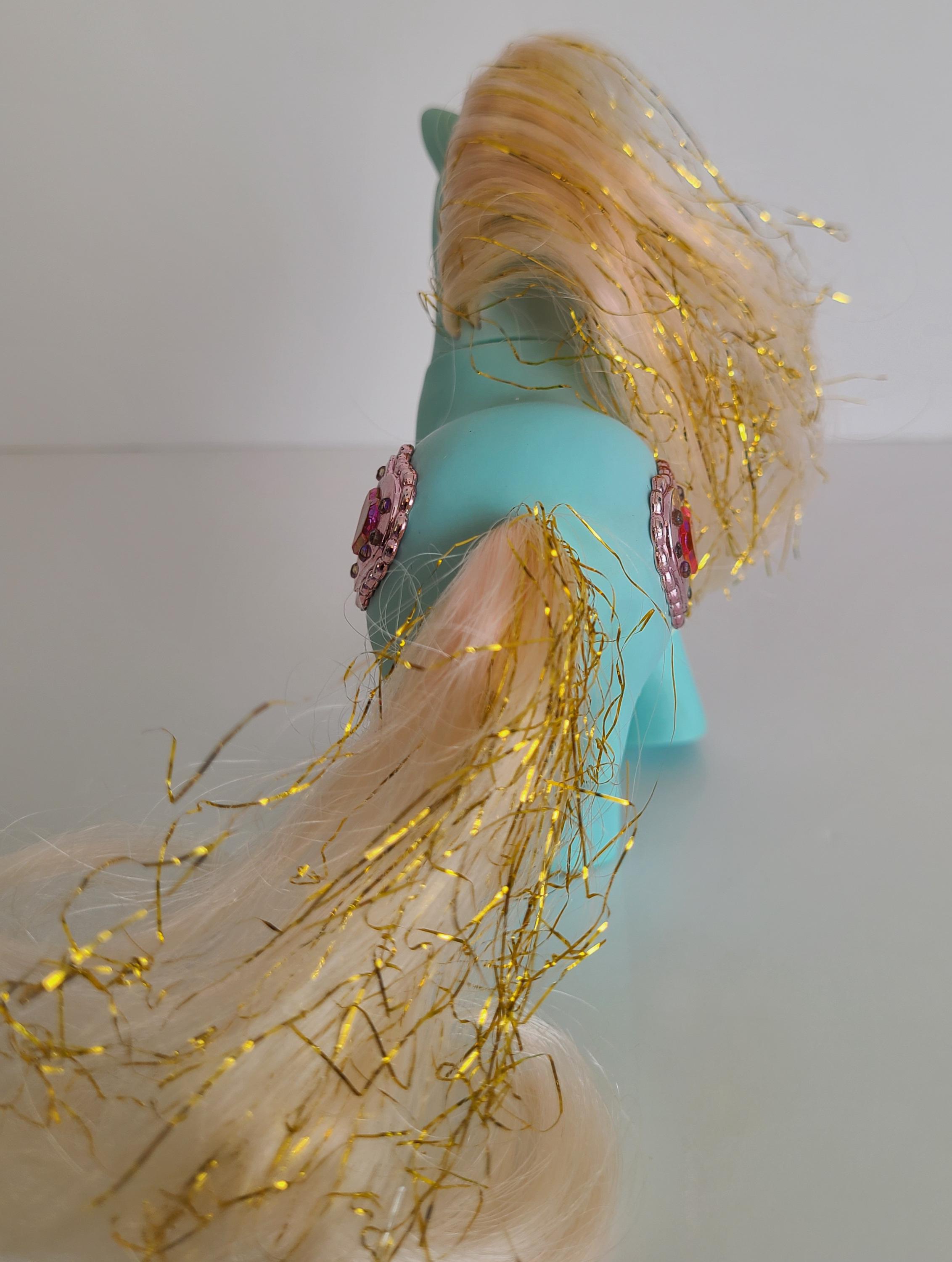 Vintage My Little Pony G1 Princess Serena Ponies Teal Blue Tinsel, 1987 ...