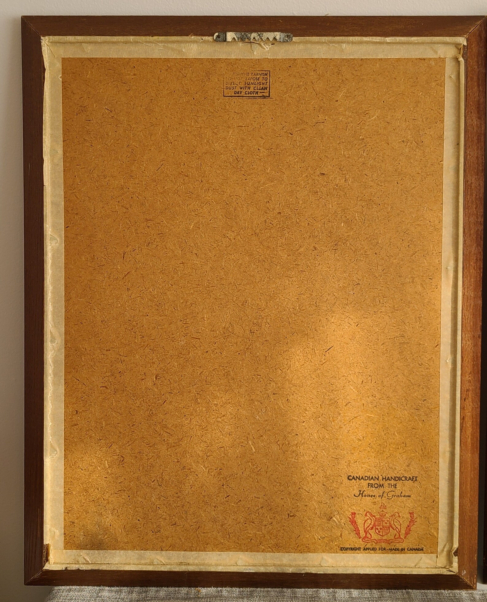 Vintage Rare Copper Relief Framed Rustic Pictures, Set of 2, House of ...