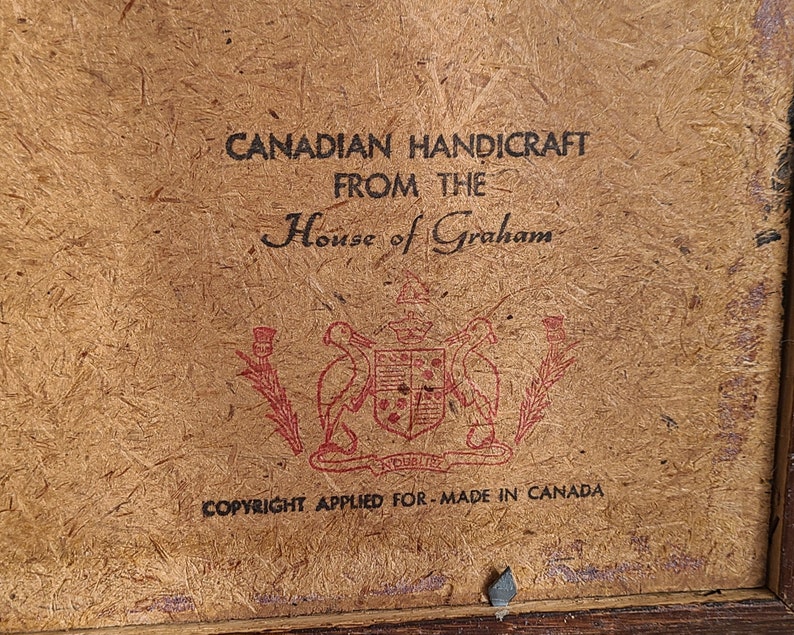 Vintage Rare Copper Relief Framed Rustic Pictures, Set of 2, House of ...