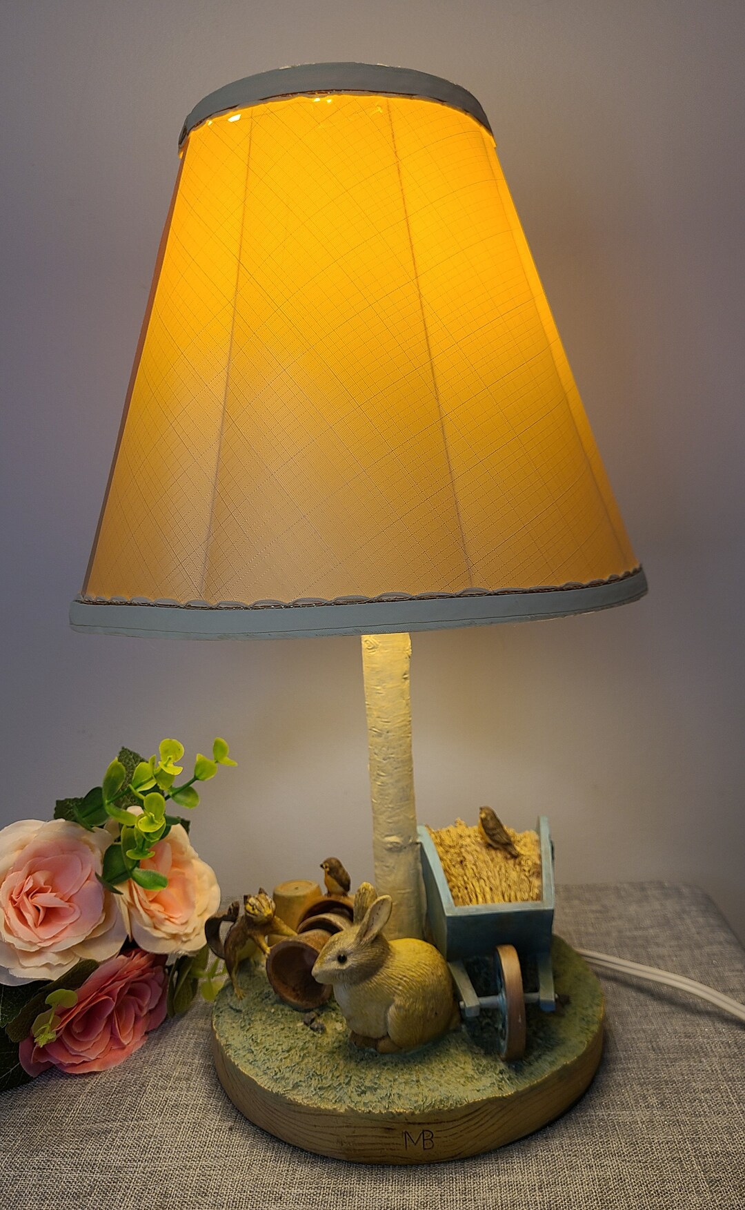 Beautiful Marjolein Bastin MB Table Lamp Rabbit Country Farmhouse ...