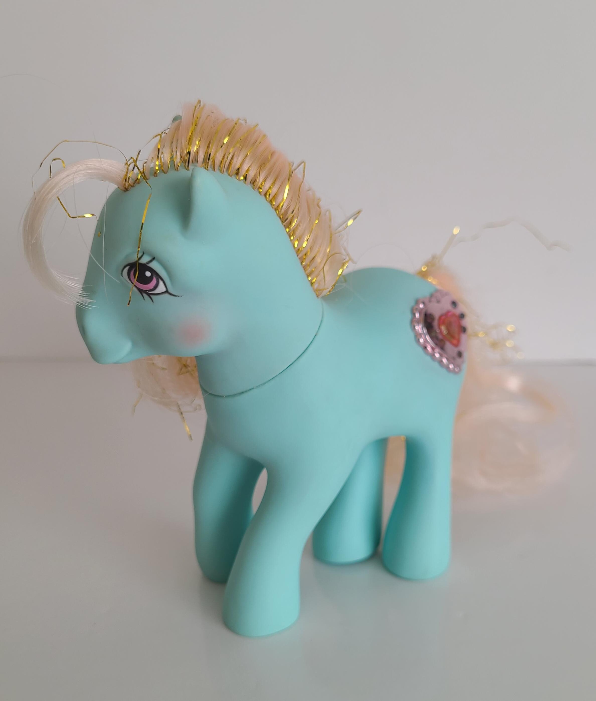 Vintage My Little Pony G1 Princess Serena Ponies Teal Blue Tinsel, 1987 ...