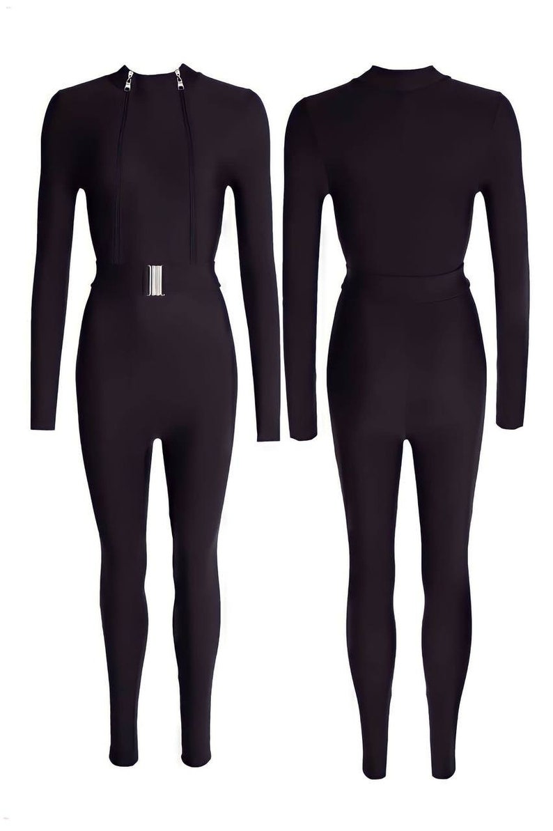 Lovefab Winter Ski Jumpsuit, Long Sleeve Jumpsuit With Fleece, Pockets ...