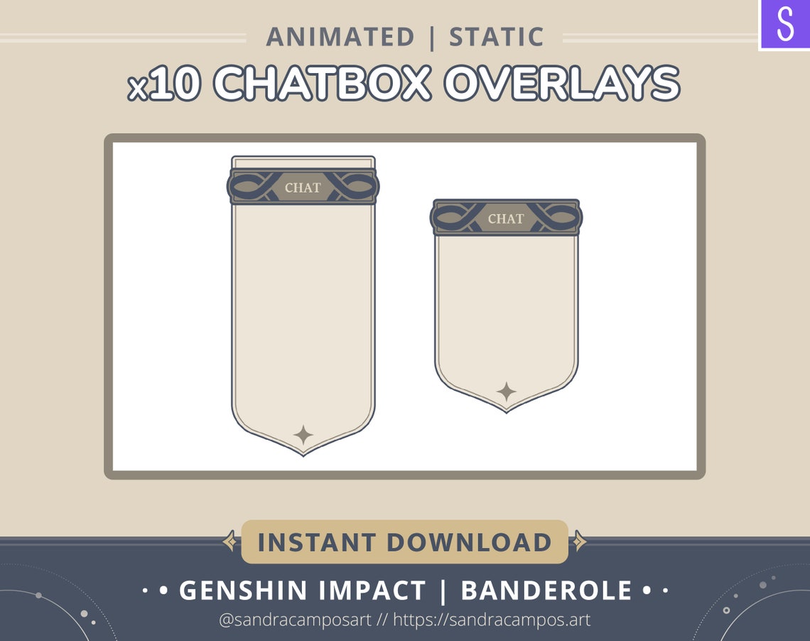 Animated Twitch Chatbox Overlays for Streaming Chat Boxes OBS - Etsy