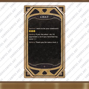 Twitch Animated Chatbox, Wizard Legacy Chat Box, Cozy Design, Witch ...