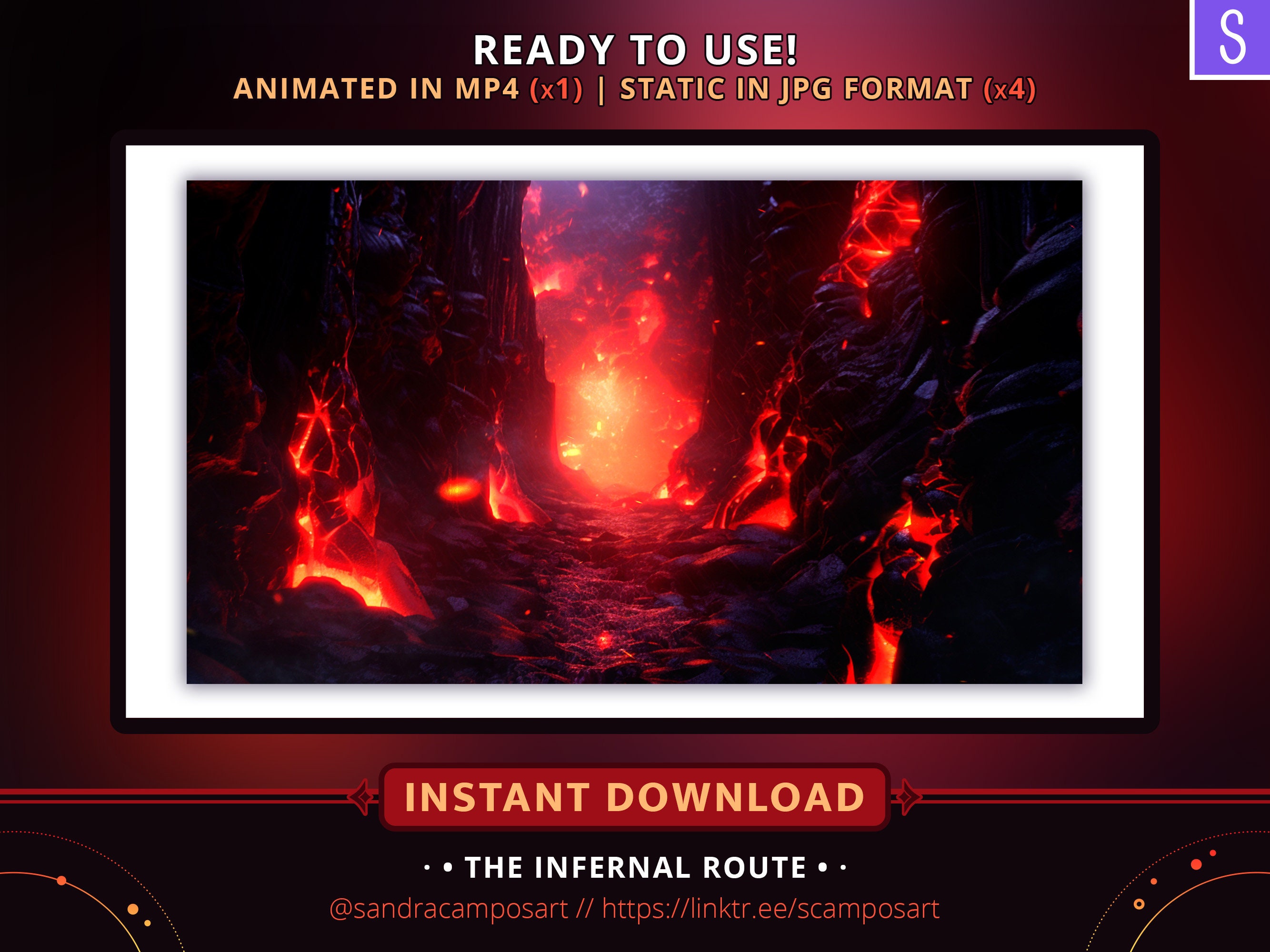 Fondo Animado, Fondo Vtuber, Decoración Arroyo, Fondo Zoom, Decoración ...