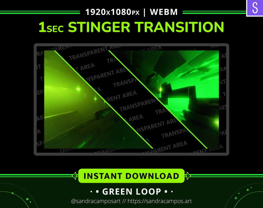 Sci Fi Stinger Transition for Twitch, Youtube, Streaming and OBS Studio ...