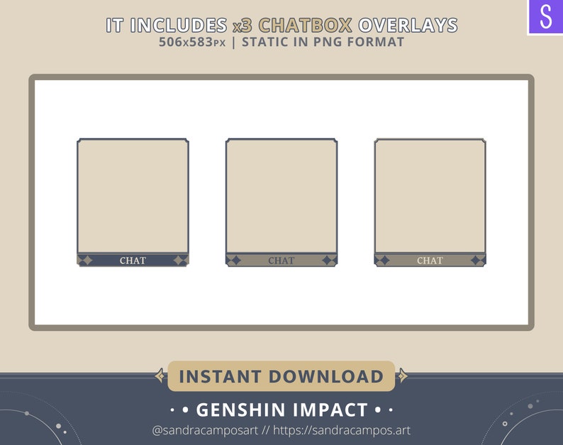 Animated Live Scene Overlays Set for Streaming, Scenes for Stream ...