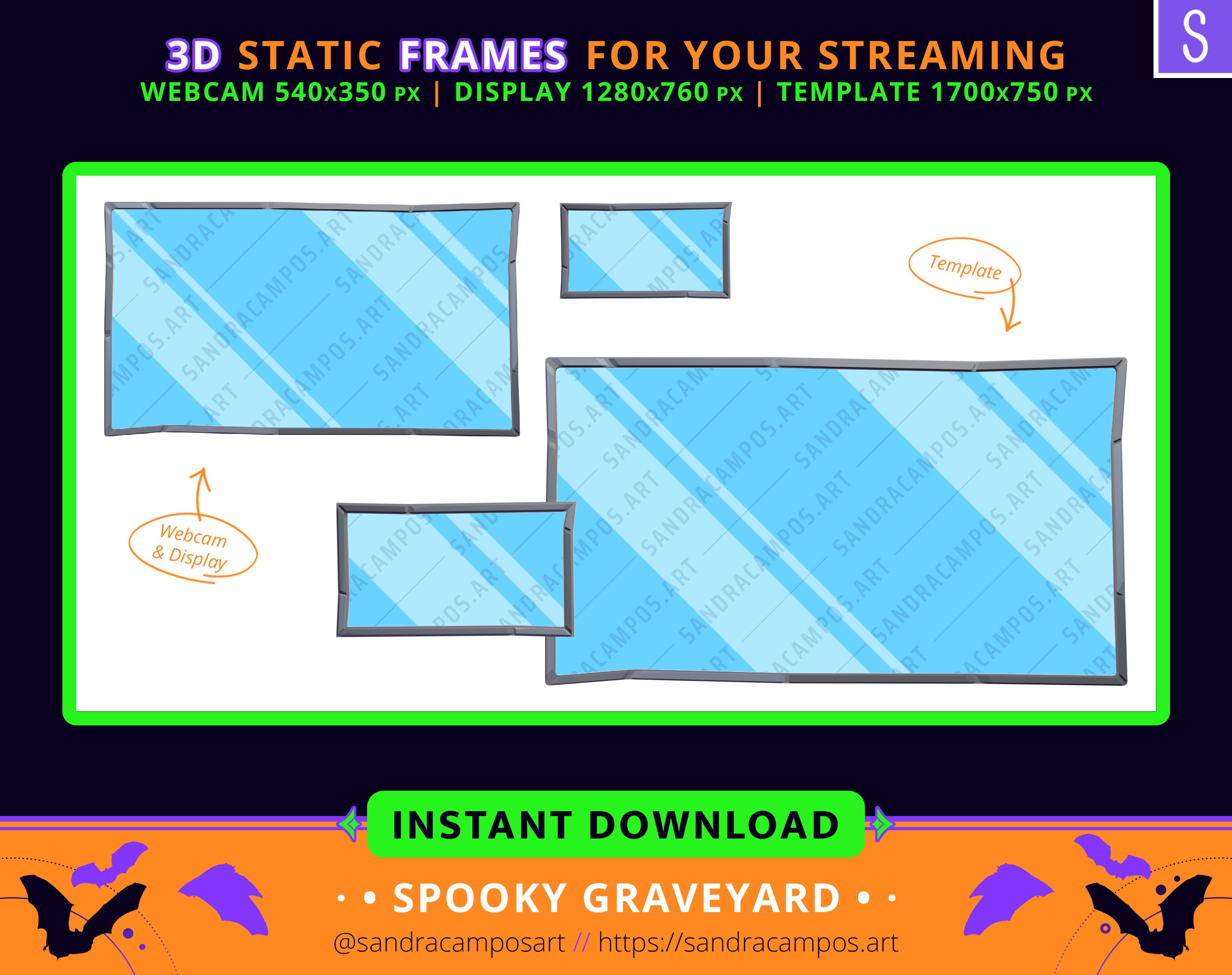 3D Seamless Animation Background Loop for Youtube or Streaming, Low ...