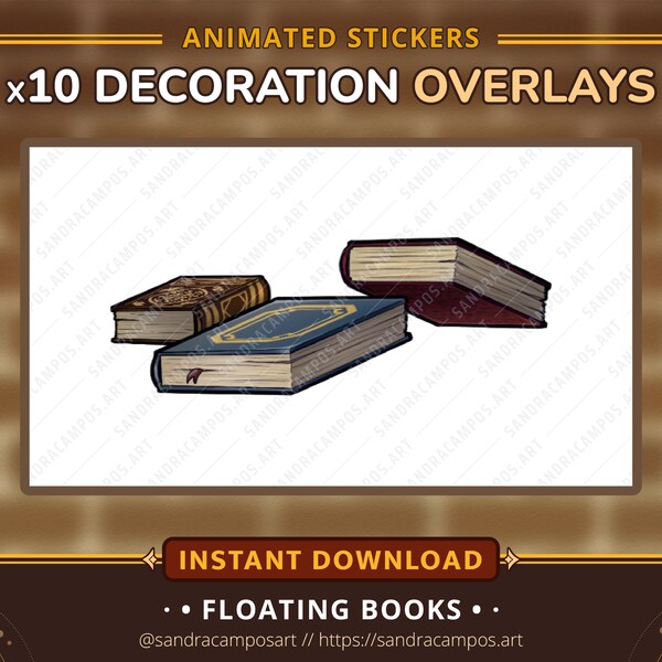 Stickers Twitch Stream Overlay - Etsy