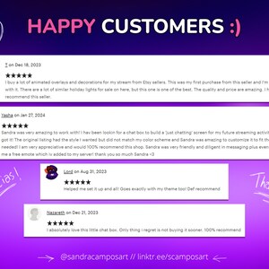 Purple Chat Box for Twitch, Streaming Chat Box Overlay, Purple Galaxy ...