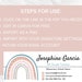 Teacher Email Signature Template, Canva Template, Boho Rainbow Email ...