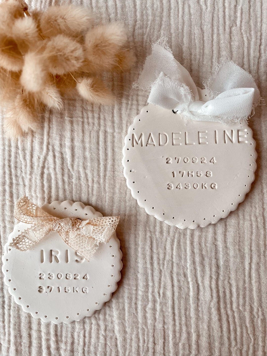 Personalized Medallions, Personalized Decoration, Birth Gift ...