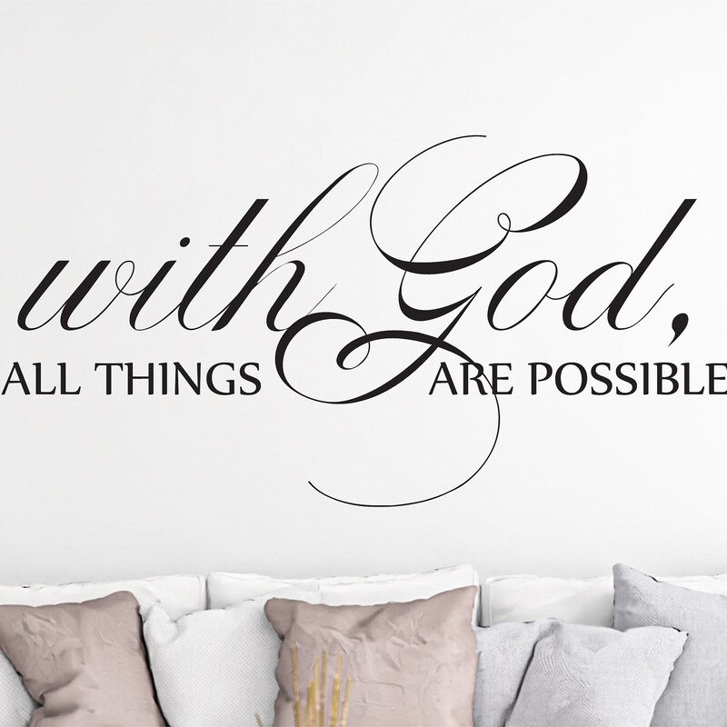 Vinyl Bible Verse - Etsy