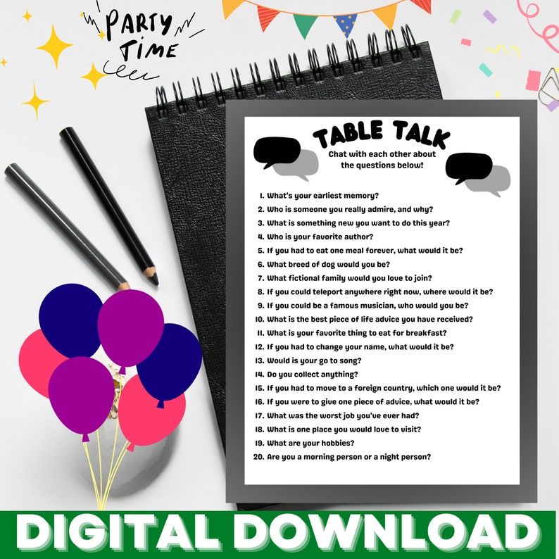 Work Party Game, Dinner Party Games, Happy Hour Games, Printable Dinner ...