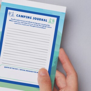Ultimate Printable Camping Journal, Camping Planner Checklist ...