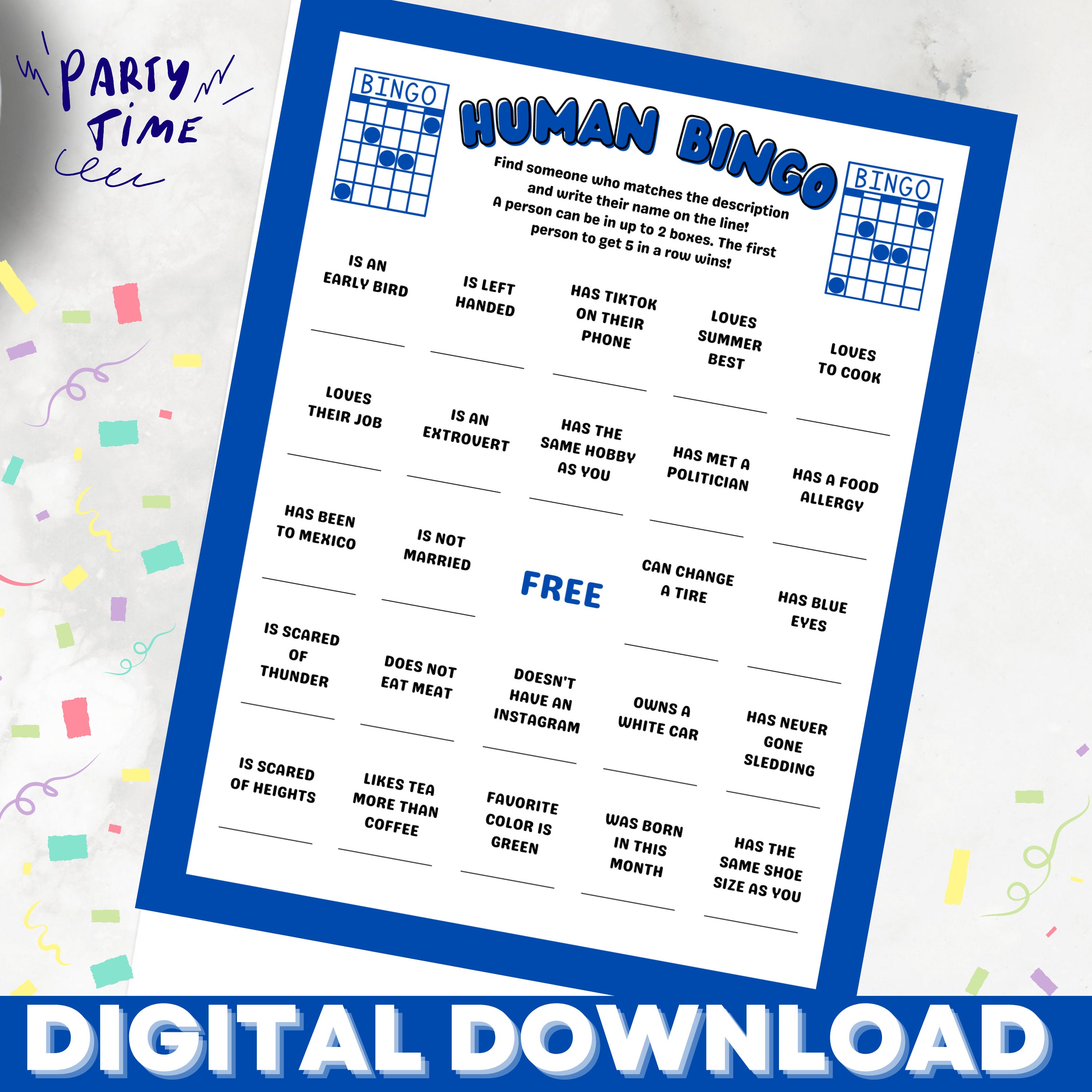 Printable Dinner Party Games, Work Party Game, Dinner Games, Office ...