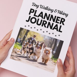 Dog Walking and Hiking Planner, Walking Journal for Dog Lovers, Dog ...