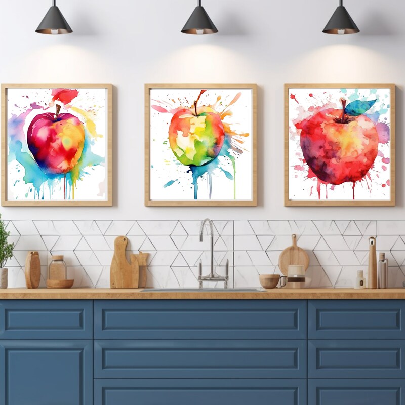 Apple Kitchen Decor - Etsy