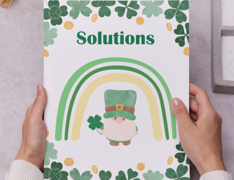 35 St. Patrick's Day Word Snake Puzzles Printable With Answers ...