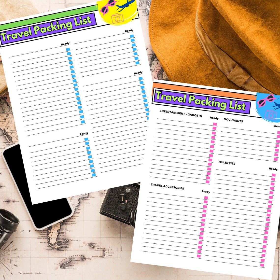 Travel Packing List Printable, Instant Download, Vacation, Cruise ...