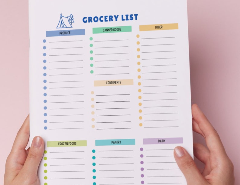 Ultimate Printable Camping Journal, Camping Planner Checklist ...