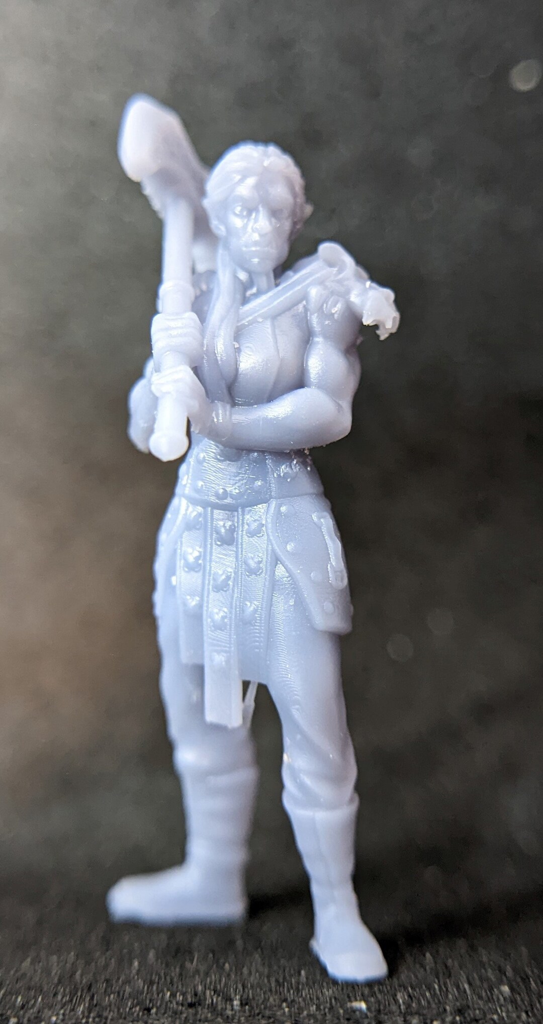 Sanda and Zanda Female Half Orc Sisters Fighter and Ranger 3D Printed D ...