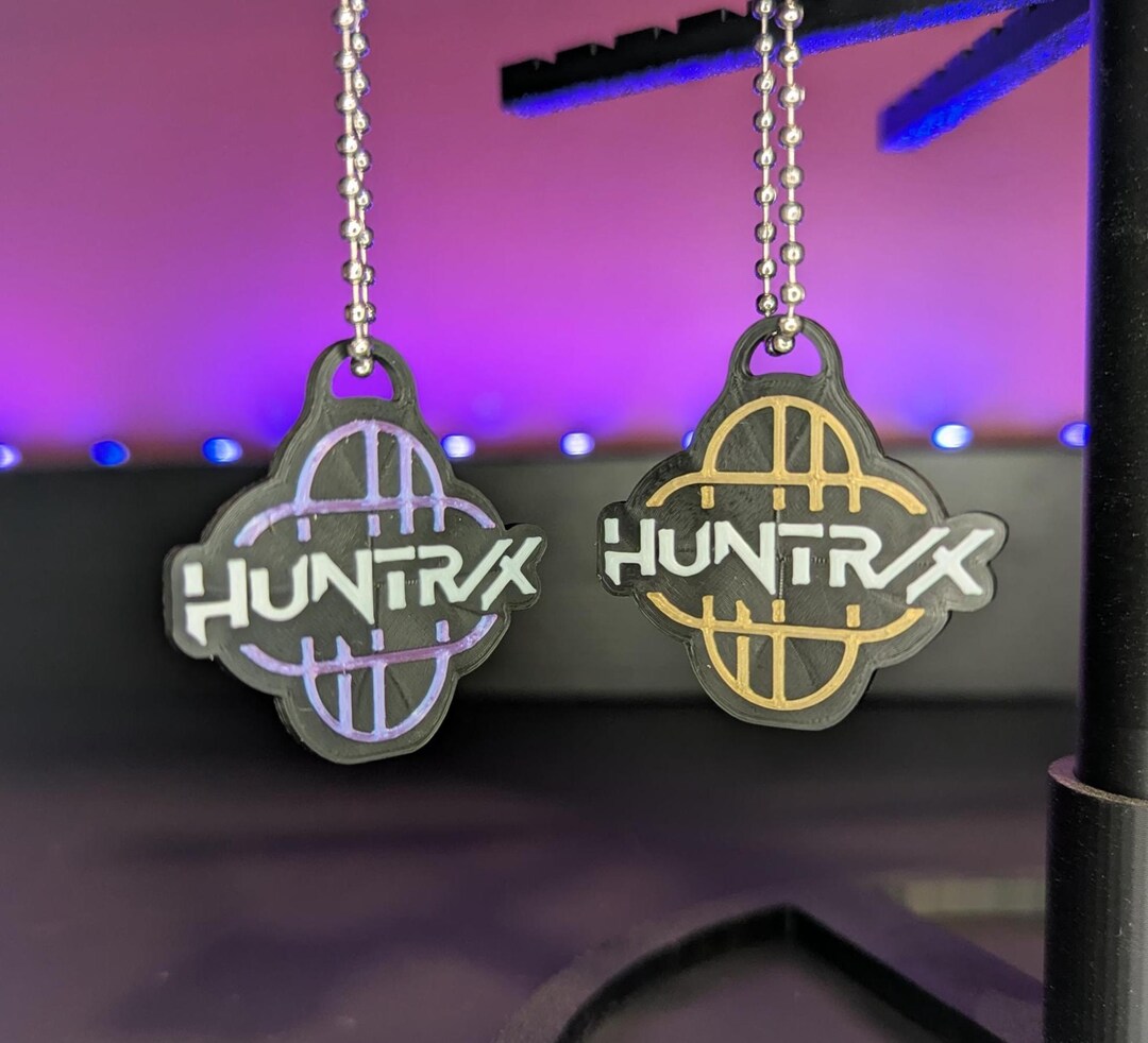 Kpop Demon Hunters Huntrix Logo Keychain - Etsy