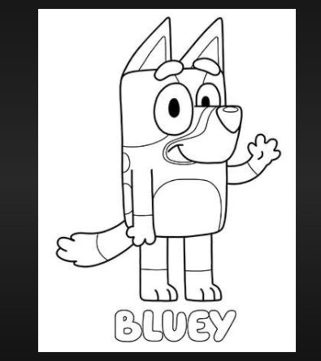 Bluey - Etsy