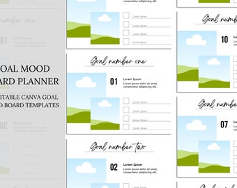 Goal Template - Etsy