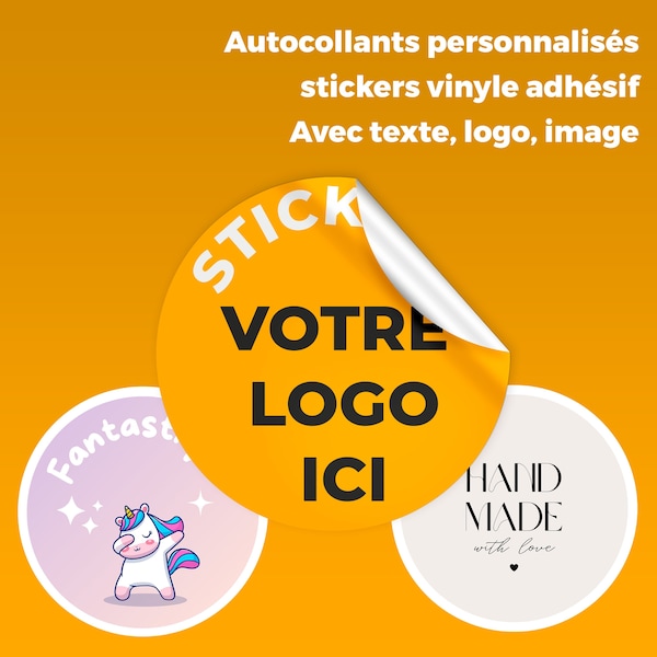 Stickers personnalisé - Etsy France