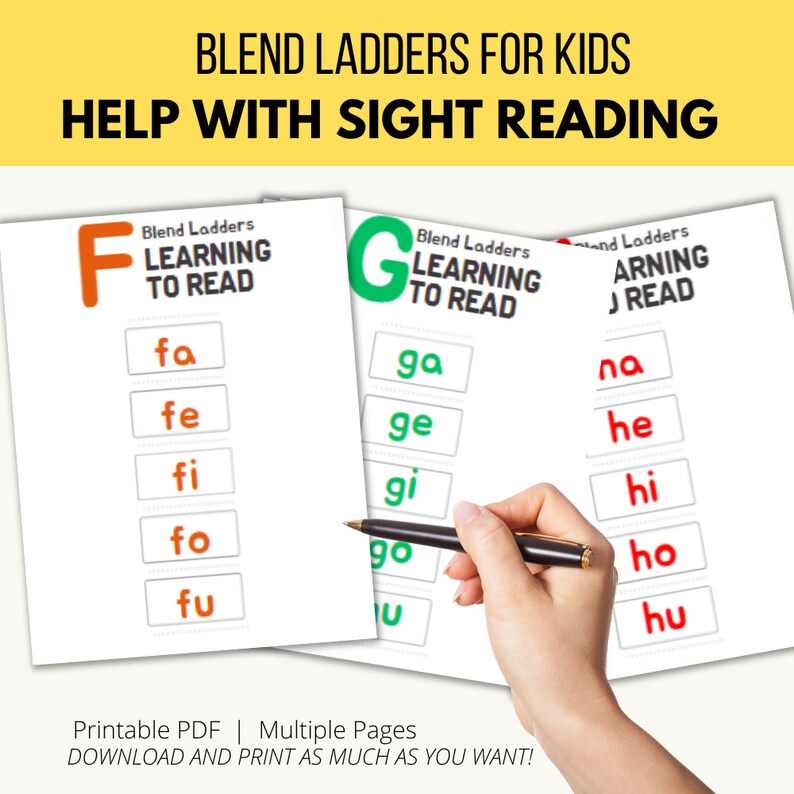 Blend Ladders for Kids - Etsy