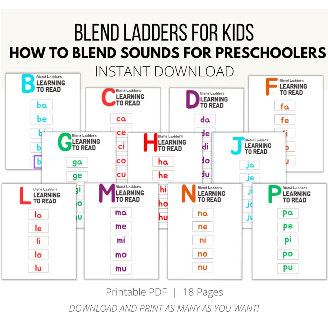 Blend Ladders for Kids - Etsy