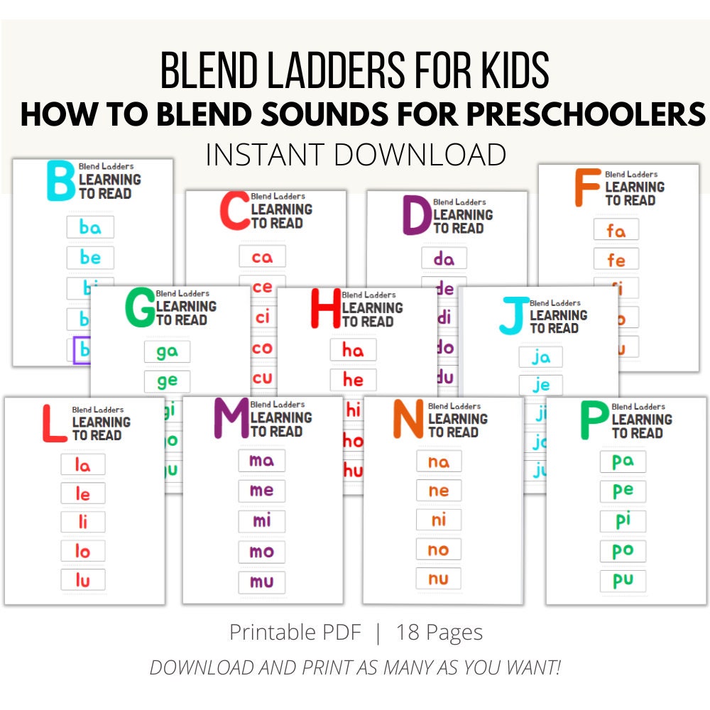 Blend Ladders for Kids - Etsy