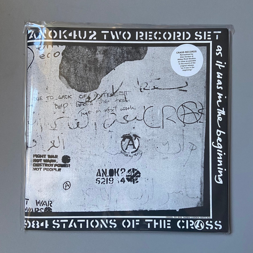 Crass Records - Stations of the Crass 2019 Reissue 2 X LP Record. Punk ...