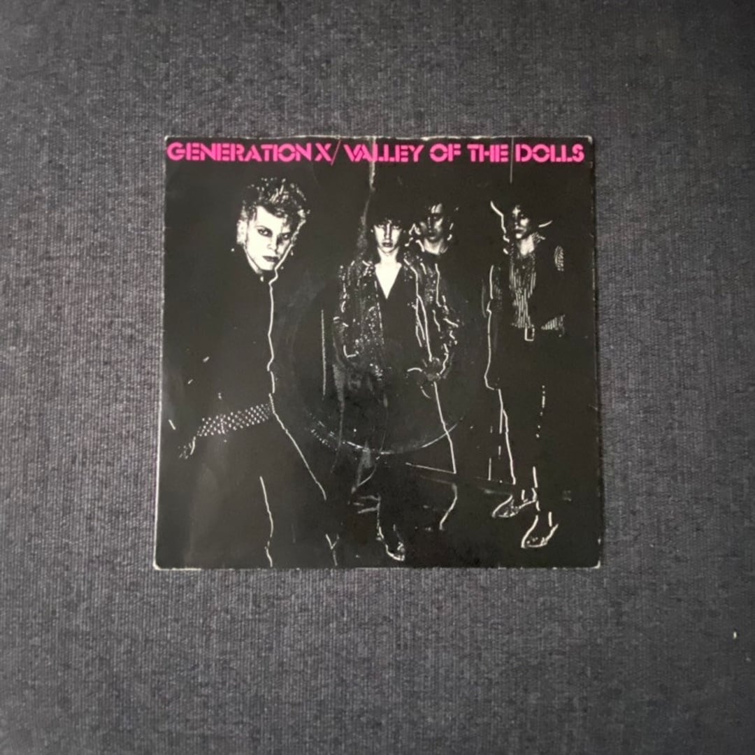 Generation X, Valley of the Dolls, Punk/mod, 1st Press 45 Vinyl Record ...