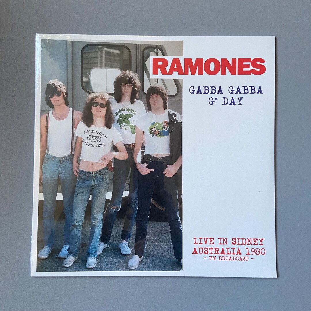 The Ramones - Gabba Gabba G’day Live @ the Capitol Theatre Australia ...