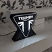 TRIUMPH Led Light Box Display Sign - Etsy
