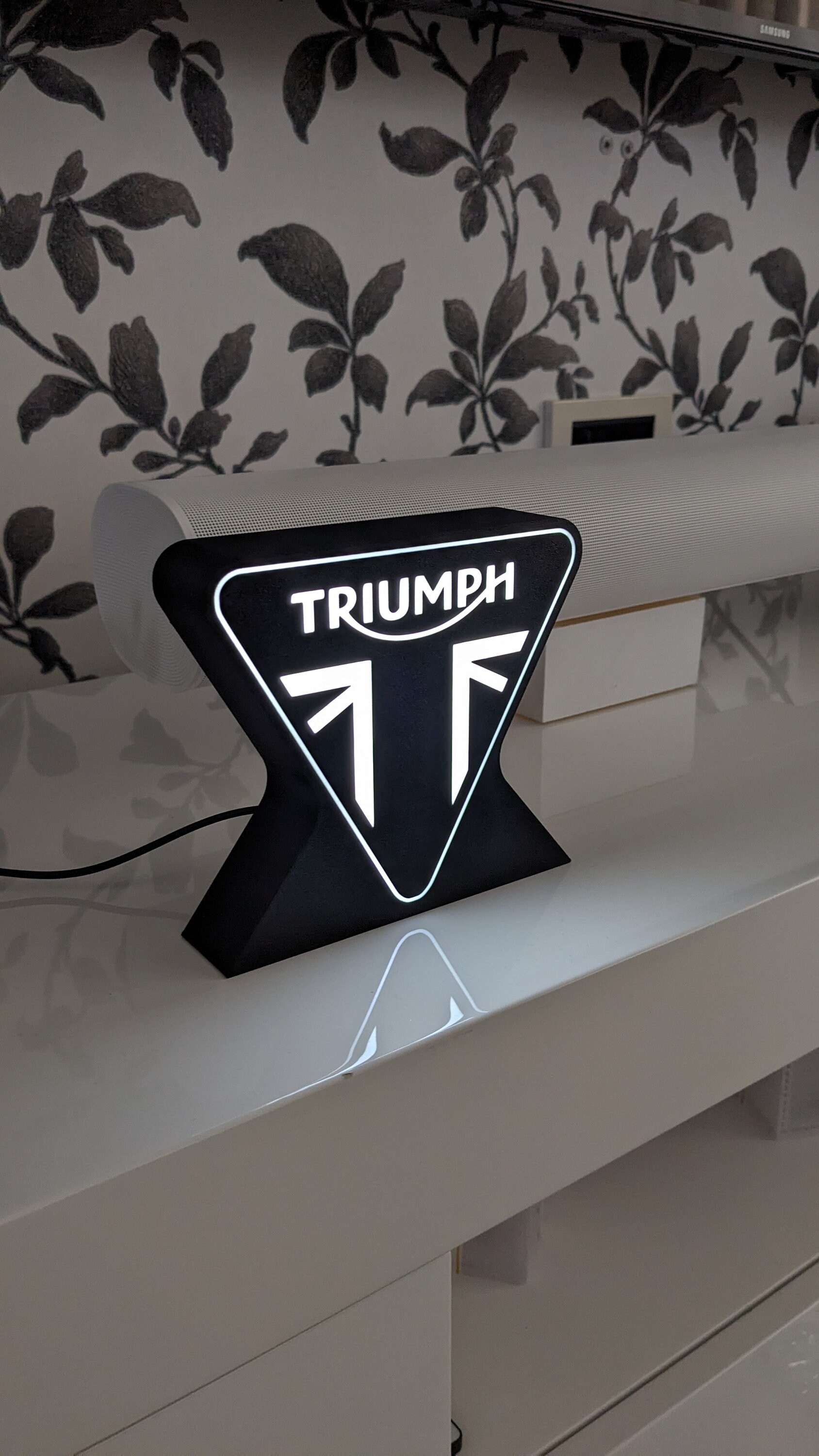 TRIUMPH Led Light Box Display Sign - Etsy