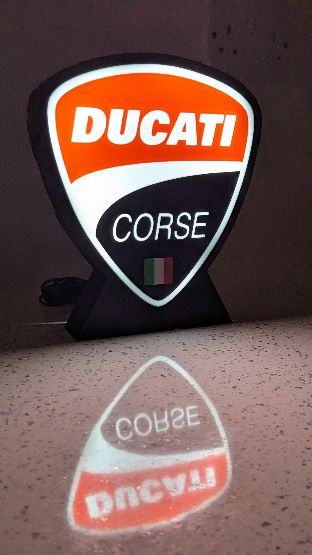 DUCATI Led Light Box Display Sign - Etsy