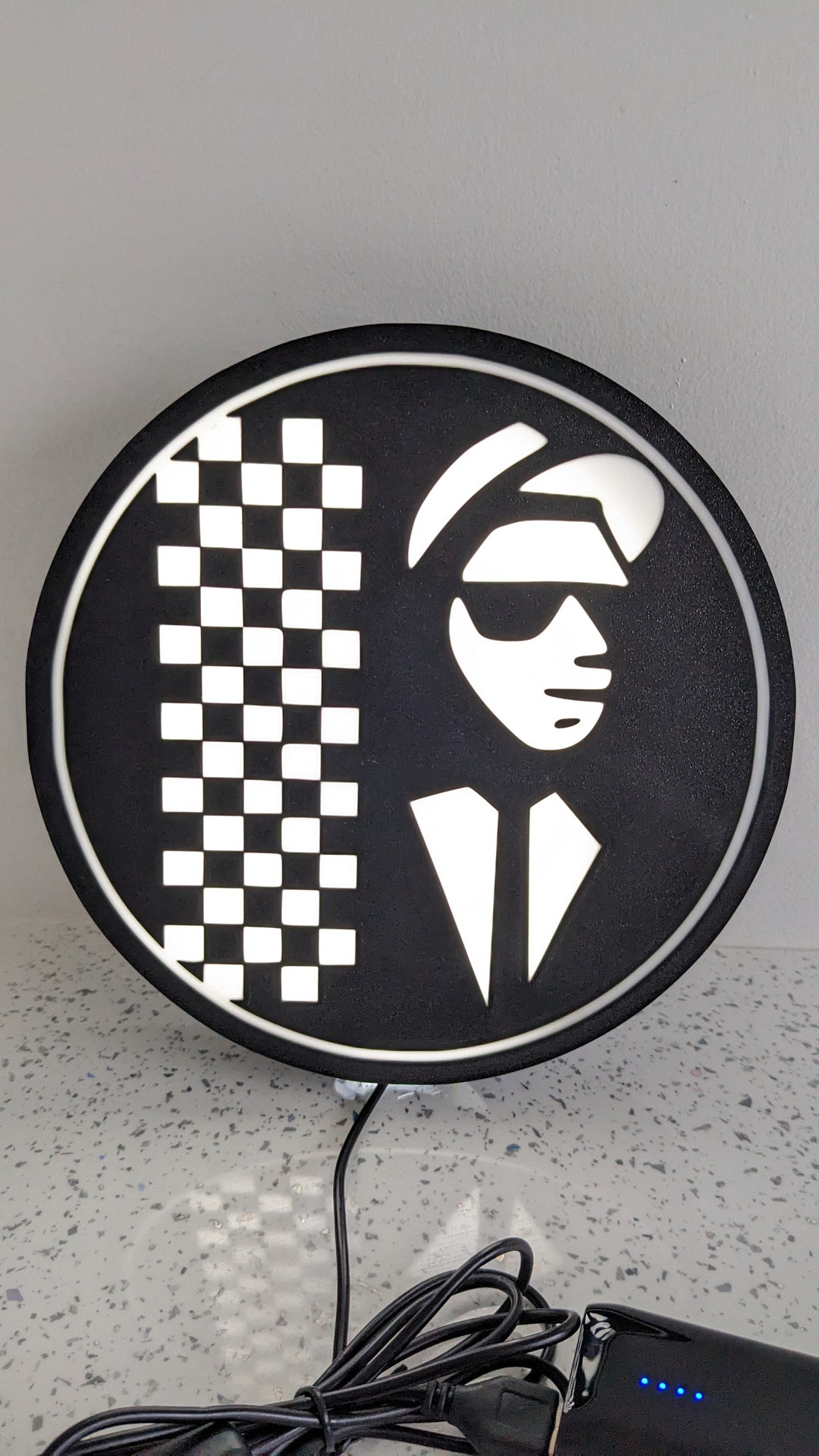 SKA Wall Mounted Led Light Box Display Sign - Etsy