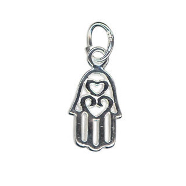 Hamsa Hand Charm - Etsy